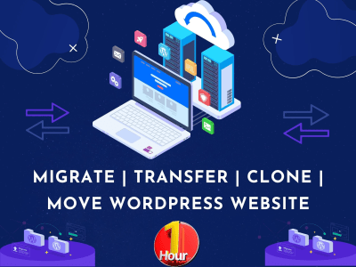 WordPress website backup, transfer, clone or migration service in 1 hour! | Upwork