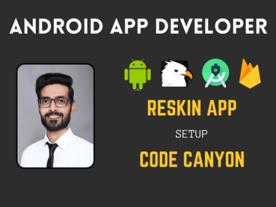 Reskin of android studio app from codecanyon code | Upwork
