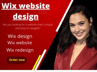 A good design and responsive Wix website redesign Wix website | Upwork