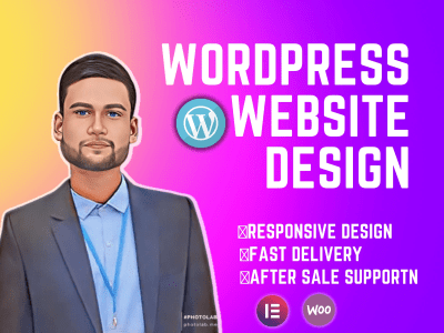 Responsive and modern WordPress website design or redesign website | Upwork