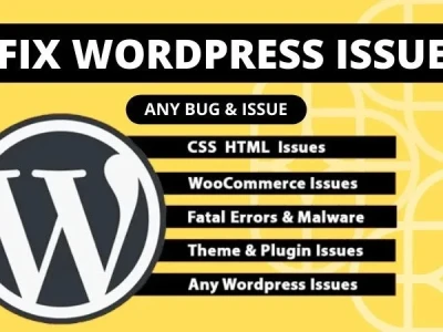Bug fix in WordPress | Upwork