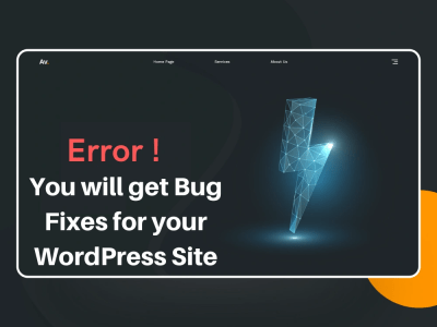 Bug Fixes for your WordPress Site | Upwork