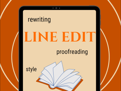 Line editing and rewriting service for your literary work | Upwork