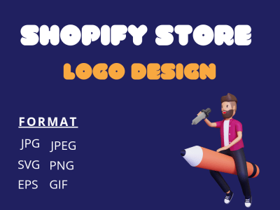 A Custom Shopify Store Logo Design | Upwork