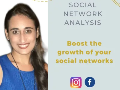 A complete analysis of your social networks. | Upwork