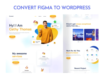 Figma to html CSS,PSD,xd,sketch to html,CSS responsive with bootstrap 5 | Upwork