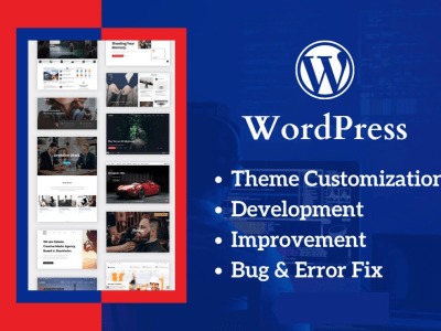 Update, customize theme and bug fix WordPress website | Upwork