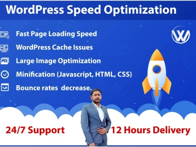 Increase WordPress speed optimization, increase website speed up Corel web | Upwork
