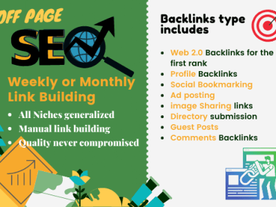 High quality link building for your business and website. | Upwork