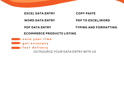 Data entry in word, excel and data conversion | Upwork