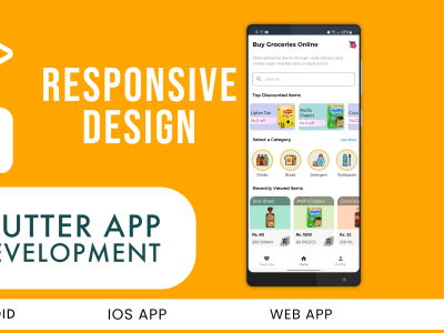 A responsive flutter mobile app with awesome UI, UX | Upwork