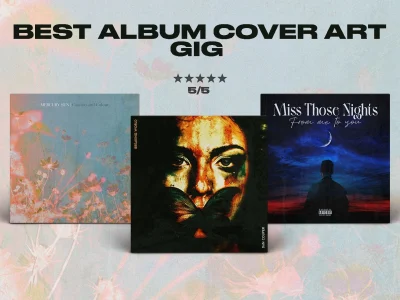 Professionally designed album cover art or music artwork | Upwork
