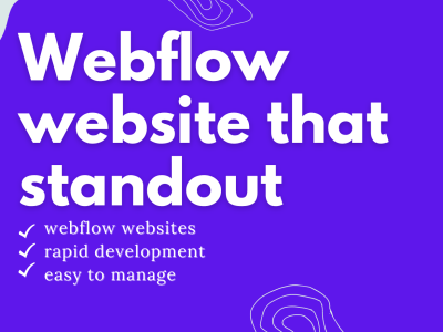 A fully responsive Webflow website | Figma to Webflow | Upwork