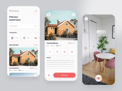 A fully developed, quality luxurious home rental app, home rental | Upwork