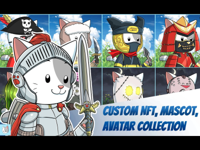 Custom NFT art collection, Avatar for your project | Upwork