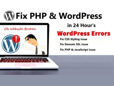 WordPress Bug Fixing, WordPress Troubleshooting Issues, PHP ...