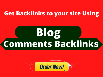 Blog Comments and backlinks for your website | Upwork