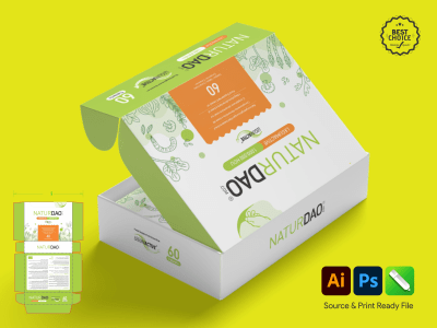 Packaging box design, product box, 3d mockup, and mailer box design ...