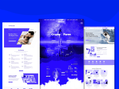Clean & Modern responsive website UI UX | Upwork