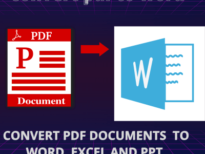 Microsoft Word Typing, Formatting and PDF to MS Word | Upwork