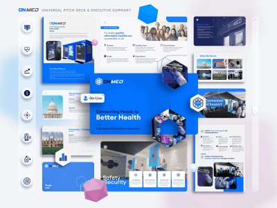 High-Level Presentation Pitch Deck Design | Upwork