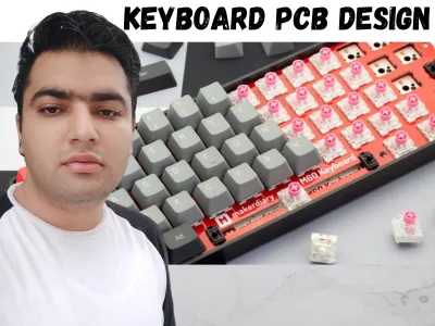 Mechanical keyboard pcb design with schematic circuit | Upwork