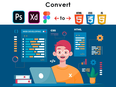 Figma, XD, PSD to React UI or HTML for your business | Upwork
