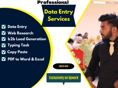 Data Entry, Manual Typing, Copy Paste and PDF Conversion jobs | Upwork