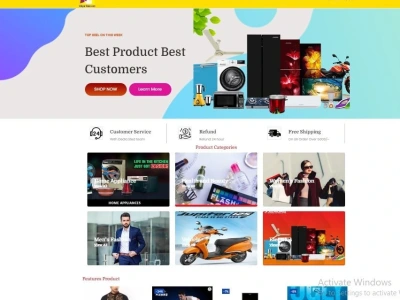 An awesome Ecommerce multivendor website-with custom design and built | Upwork