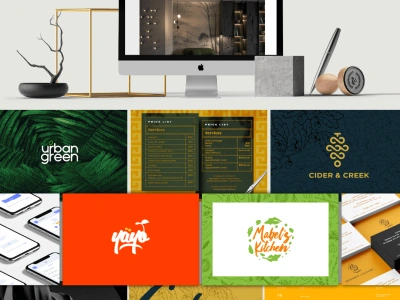 A professional, creative and modern logo with brand assets | Upwork
