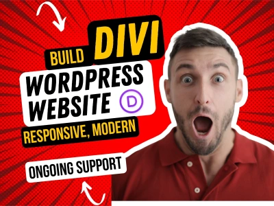 Divi expert to build & Redesign responsive modern Divi WordPress website | Upwork
