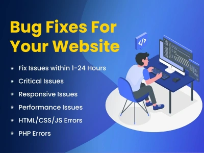 Bugs fixed on your website | Upwork