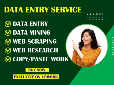 Data Entry, Data Mining, Data Collection & web research | Upwork