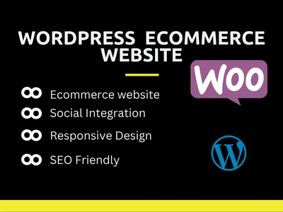 A responsive and seo friendly wordpress ecommerce woocommerce website | Upwork