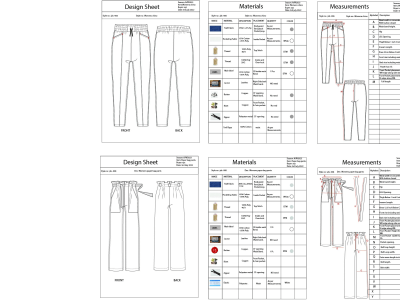 A detailed garments tech pack with 3d and 2d illustration. | Upwork