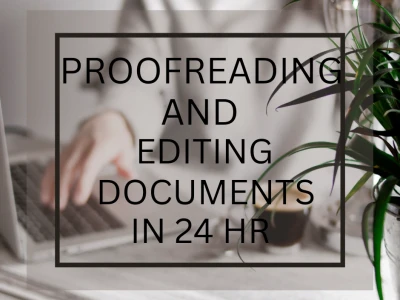 A polished proofread and edited document | Upwork