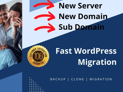 Me to migrate, backup, and transfer your WordPress site to new hosting | Upwork