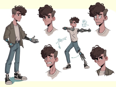 A fantastic concept art of your cartoon | Upwork