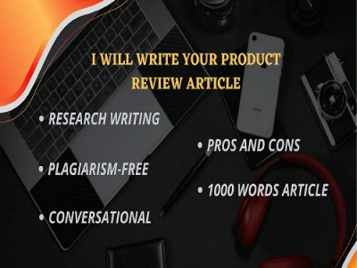 An eye catching product review article | Upwork