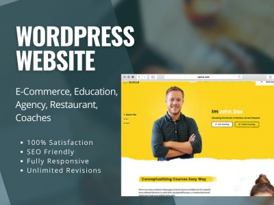 A WordPress Website design - WordPress Theme | Upwork