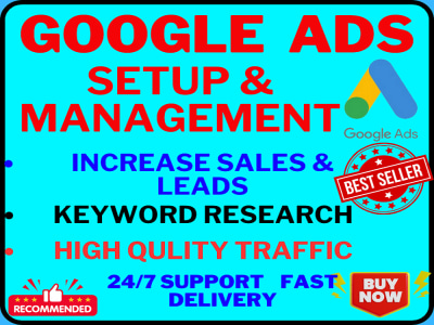 Google Ads Expert, Google Adwords, PPC Ads Manager, Google Ads ...