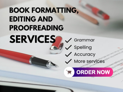 A professional proofreading, editing and formatting of your documents ...