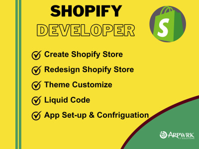 Custom Shopify coding to fix Shopify bugs & Design issues, Liquid fixes | Upwork