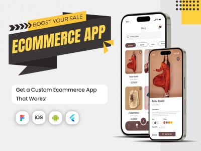 Complete Ecommerce Mobile App Development | Upwork
