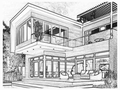 Clean line art illustration | Upwork