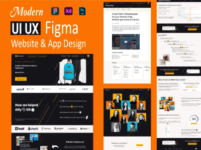 Professional web and mobile app UI UX design in Figma/ XD | Upwork