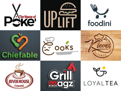 An amazing logo design for your food or restaurant business | Upwork