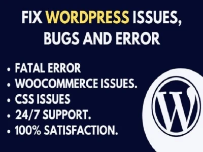 WordPress Bug Fixes, Theme Fixes, Plugin Fixes, MySql Fixes | Upwork