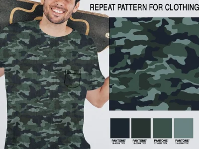 Repeat Pattern for clothing, Textile | Upwork