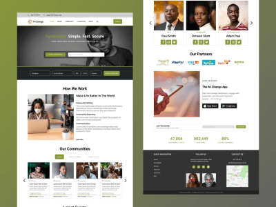 A trendy Web Design for boosting your business | Upwork